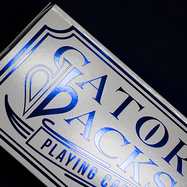 BLUE METALLIC GATORBACKS – David Blaine Official Store